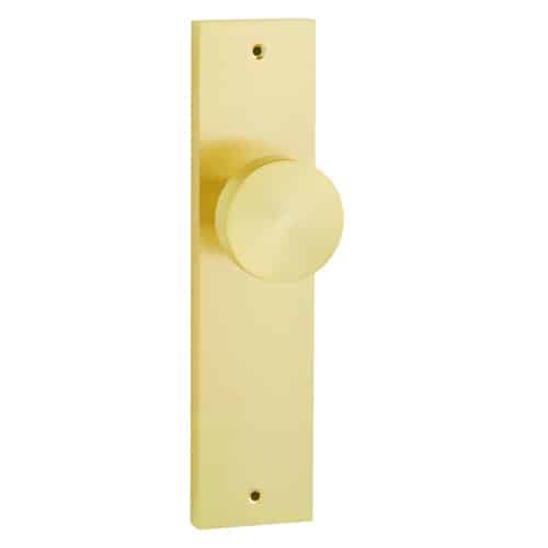 Embassy EH220 Medallion Door Knob, Floating Disc Design