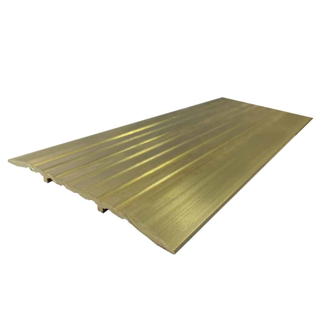 Saddle/Threshold - 5" x 1/4" - Fluted Top - ADA Compliant