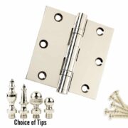 Solid Brass Door Hinges | Homebuilders Hardware
