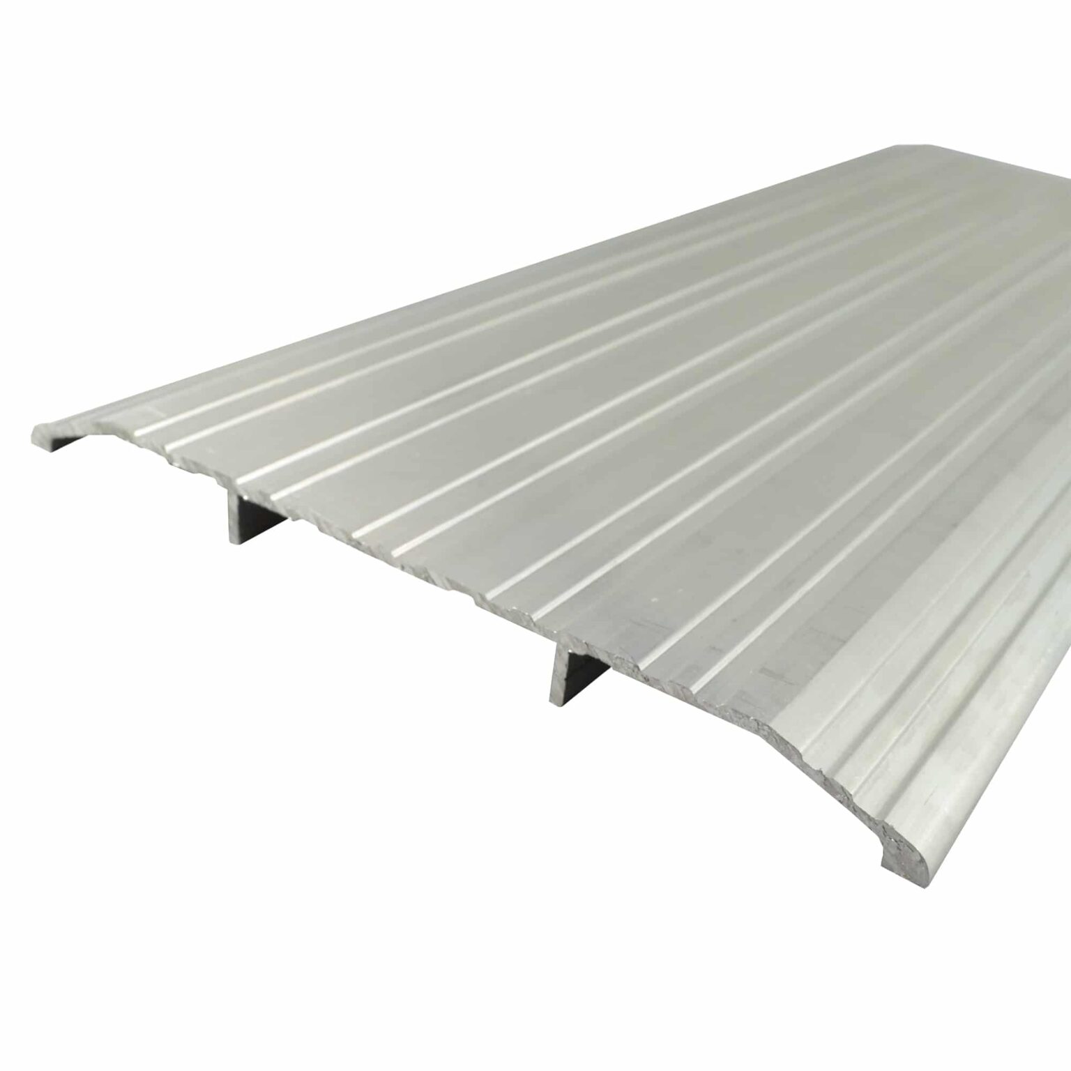 Saddle/Threshold - Mill Aluminum Finish - 7" x 1/2" - Fluted Top - ADA ...